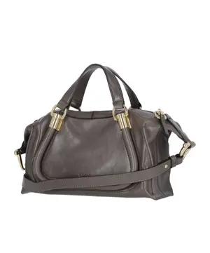 Chloé Paraty 24 Small Shoulder Bag - Grey