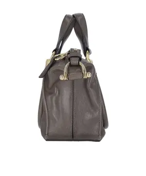 Chloé Paraty 24 Small Shoulder Bag - Grey