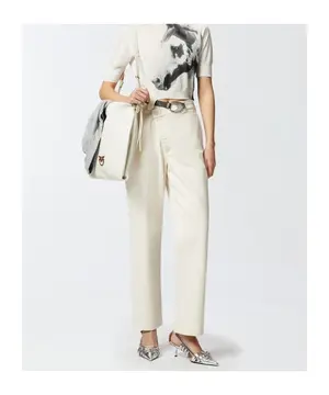Pinko X Patrick Mcdowell Crossover Belted Trousers