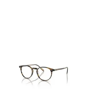 Oliver Spencer Pantos Frame Eyeglasses - Brown