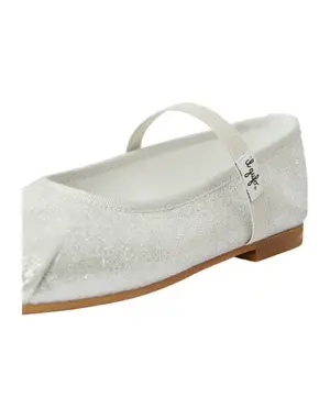 IL GUFO Ballet Flats With Elastic Strap And Logo Tag