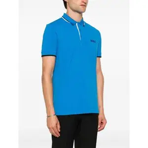 Hugo Boss Logo-embroidered Polo Shirt