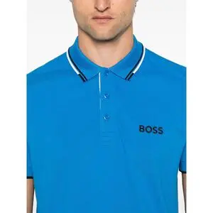 Hugo Boss Logo-embroidered Polo Shirt