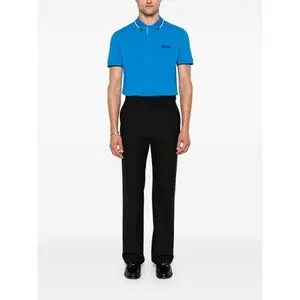 Hugo Boss Logo-embroidered Polo Shirt
