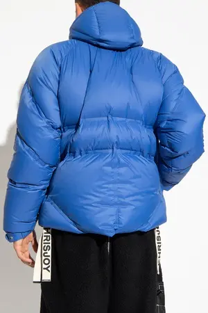 Khrisjoy Quilted Hooded Jacket - Blue