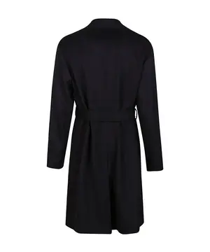 LARDINI Single Breasted Belted Coat