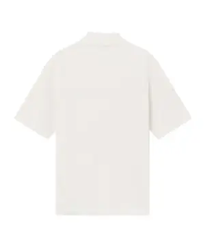 Stone Island Loose-fit Short-sleeve Polo Shirt - Ivory