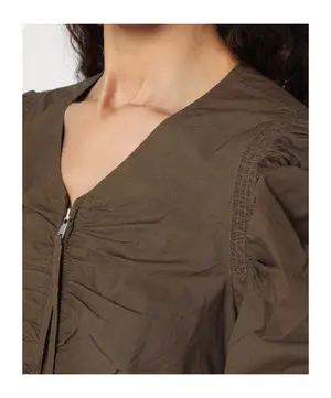 Isabel Marant Étoile Mini Dress With Puff Sleeves And Ruffled Hem