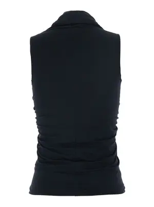 Rick Owens Sleeveless Gathered Top