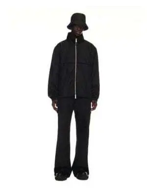 Off-White Mid-rise Straight Leg Cargo Trousers - Black