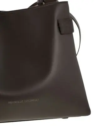 Brunello Cucinelli Large Handbag With Sparkling Effect