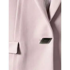 Attico Oversize Blazer With Peak Lapel