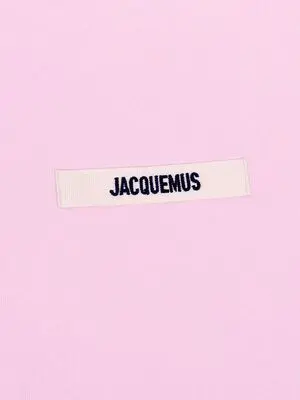 Jacquemus Logo Patch Crewneck Sweatshirt - Pink