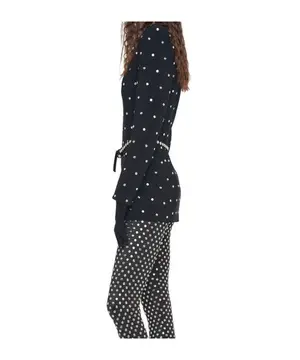 Norma Kamali Studded Fitted Jacket