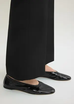 TOTEME Textured Slip-on Flats