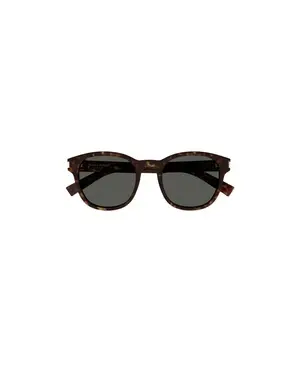 Saint Laurent Sl 620 Oval Sunglasses - Black