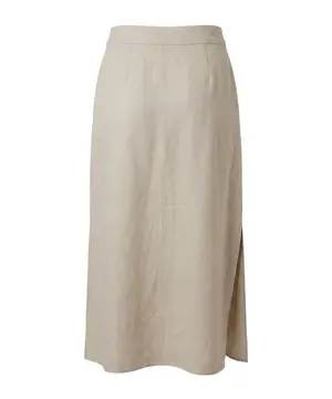 Peserico Side-slit Midi Skirt