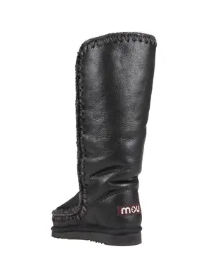 Mou Eskimo Knee-high Boots - Black