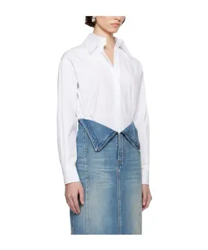 Alexander McQueen Embroidered Skull Shirt