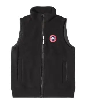 Canada Goose Mersey Logo Patch Gilet - Black