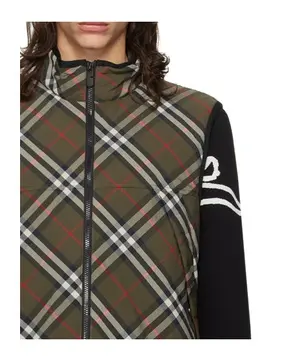 Burberry Checked Zip-up Padded Gilet - Loch