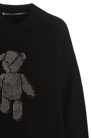 Alexander Wang Crystal Embellished Wool Jumper