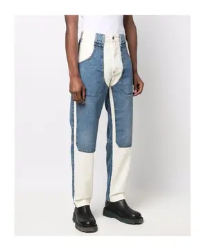 DIESEL® P-5-d Panelled Mid-rise Jeans - Multi-color
