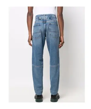 DIESEL® P-5-d Panelled Mid-rise Jeans - Multi-color