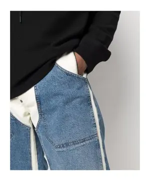 DIESEL® P-5-d Panelled Mid-rise Jeans - Multi-color