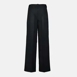 Moncler Pleat-detailed Wide-leg Trousers