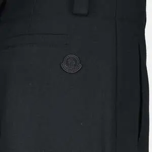 Moncler Pleat-detailed Wide-leg Trousers