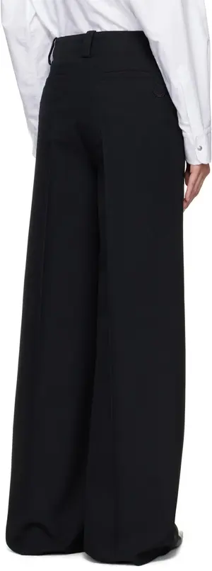 Moncler Pleat-detailed Wide-leg Trousers