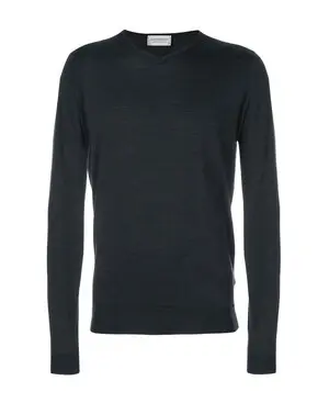 John Smedley Classic V-neck Long-sleeve Sweater
