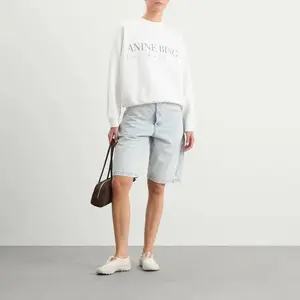 ANINE BING Los Angeles Crewneck Sweatshirt