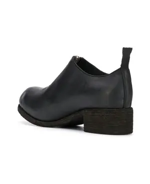 Guidi Pl0 Front Zipper Loafers