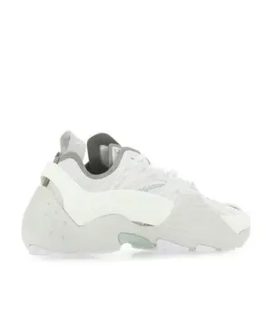 LANVIN Mesh Flash-x Lace-up Sneakers - White