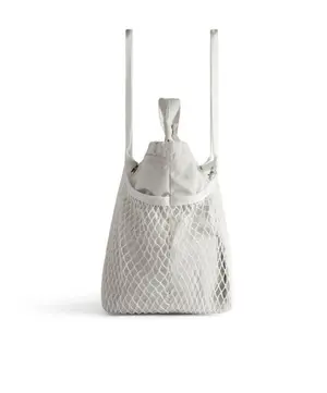 Balenciaga Woven Layered Tote Bag