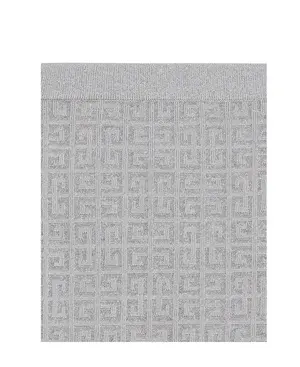 Givenchy Jacquard Knit Mini Skirt - Silver