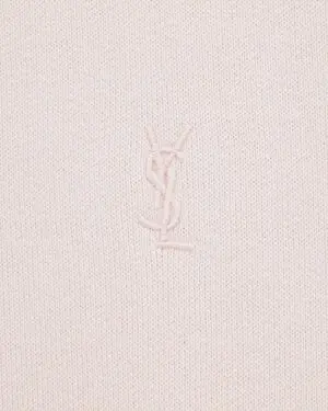 Saint Laurent Cassandre Crewneck Sweatshirt - Pink