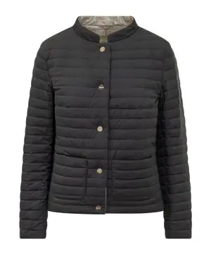 Women's Ribbed Collar Jackets
