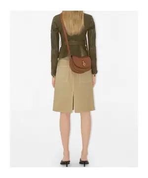 Burberry Rocking Horse Small Crossbody Bag - Hazelnut Color