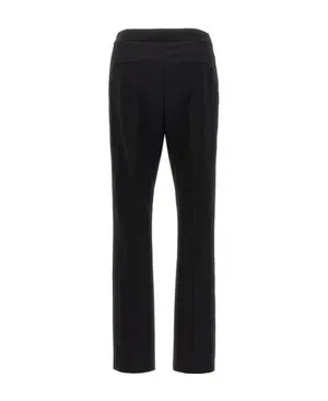 Max Mara Straight Leg Trousers - Black