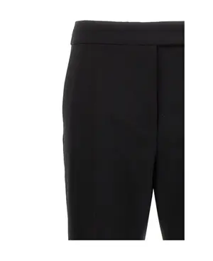 Max Mara Straight Leg Trousers - Black