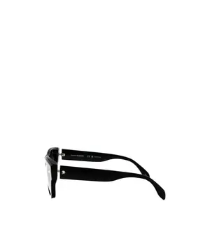 Alexander McQueen Square Frame Sunglasses - Black