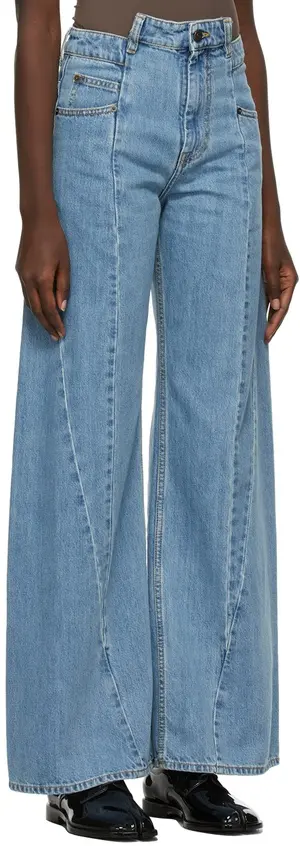 MAISON MARGIELA Décortiqué Flared Jeans - No
