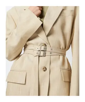 Pinko Belted Oversized Blazer Jacket