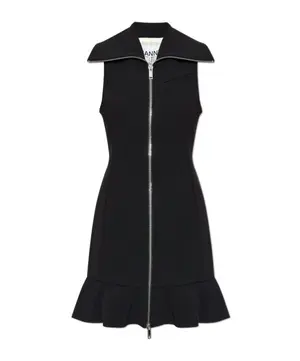 Ganni Zip Up Dresses