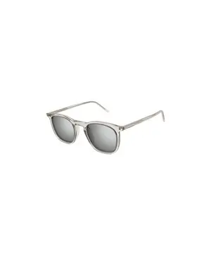 Saint Laurent Square Frame Sunglasses - Gray