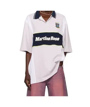 Martine Rose Logo Polos For Men