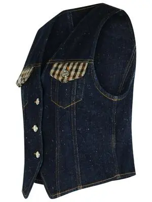 GANNI Neppy Denim Vest